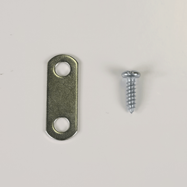 0/0" Flat Offset Clips w/ Screws - Wholesale Frame Company